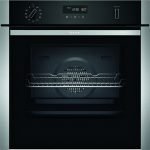 NEFF N 50, Built-in Oven with Slide and Hide, Stainless Steel ...